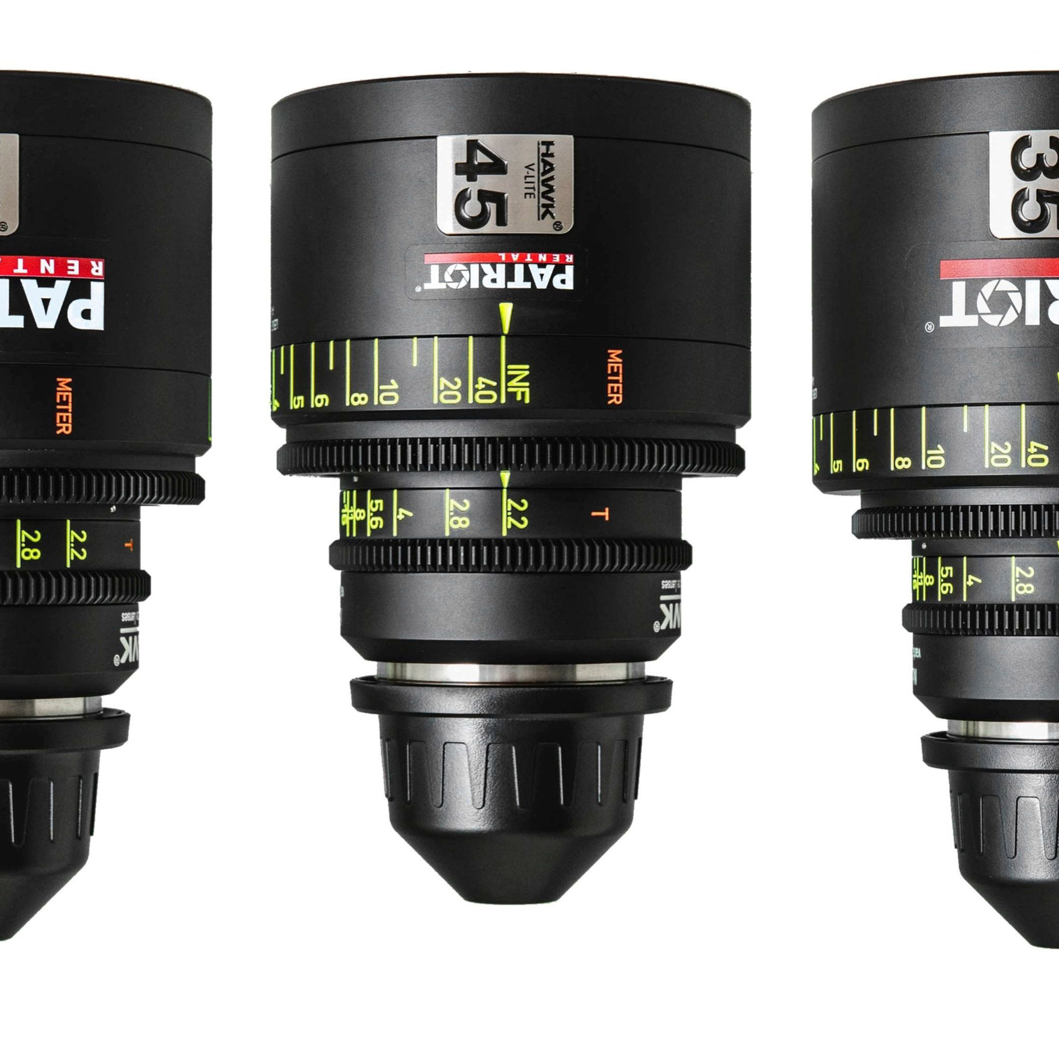 Hawk V-LITE Anamorphic Lenses SET | PATRIOT Rental